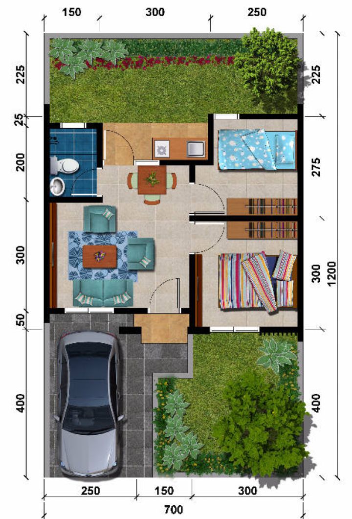 Rumah type 36/84 Cluster Valencia